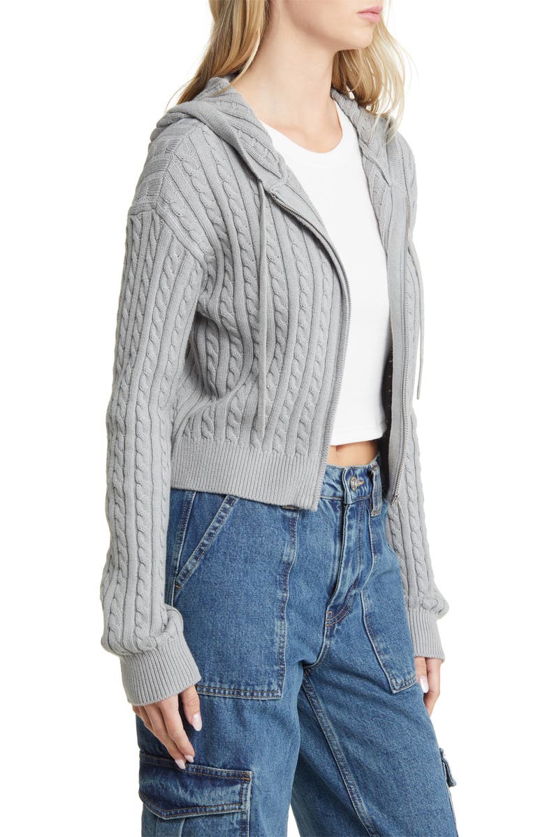 BP. Cable Knit Hoodie Sweater | Nordstromrack