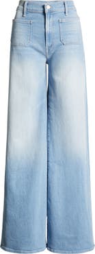 MOTHER The Patch Pocket Undercover Sneak High Waist Wide Leg MOTHER The Patch Pocket Undercover Sneak High Waist Wide Leg