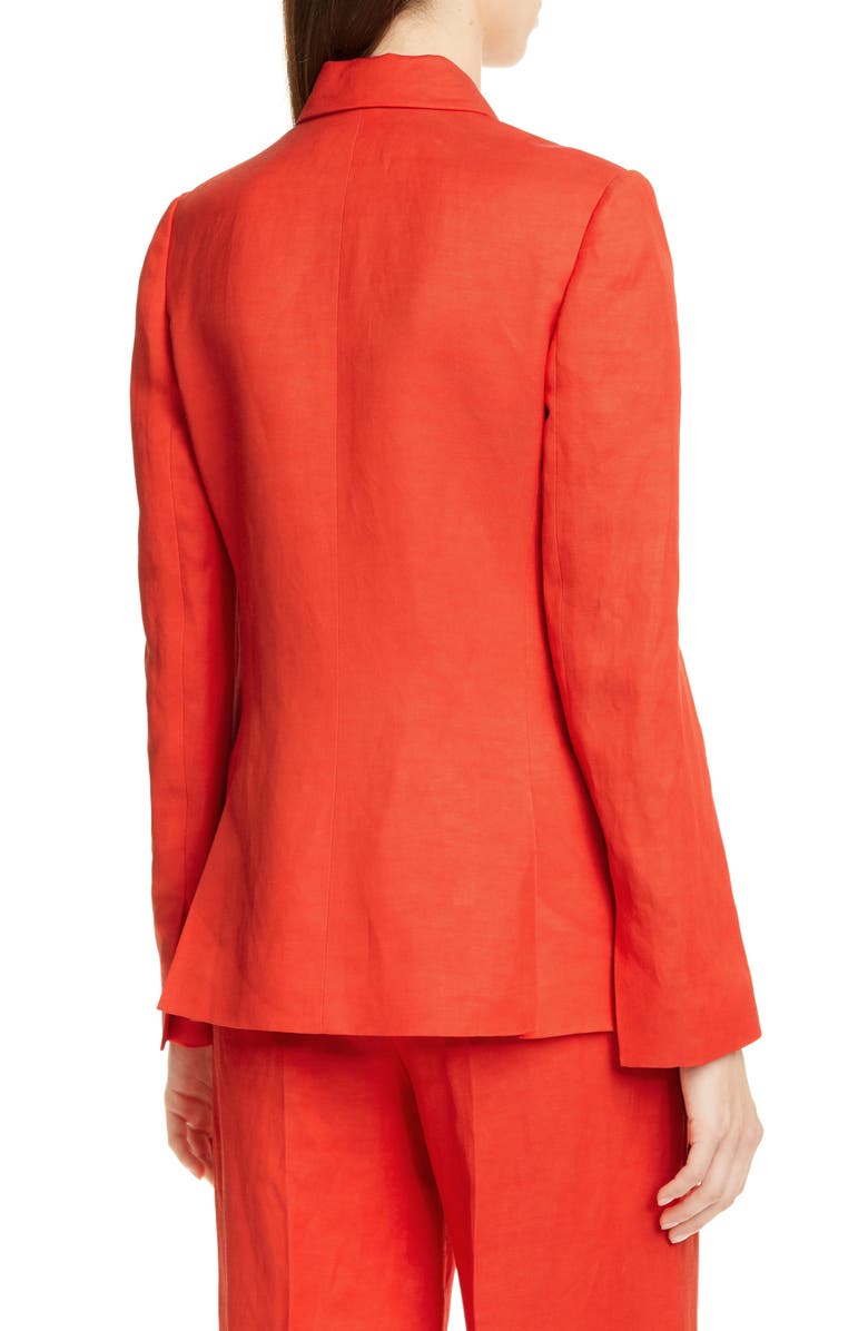 PARTOW Rose Double Breasted Linen Blend Jacket | Nordstrom