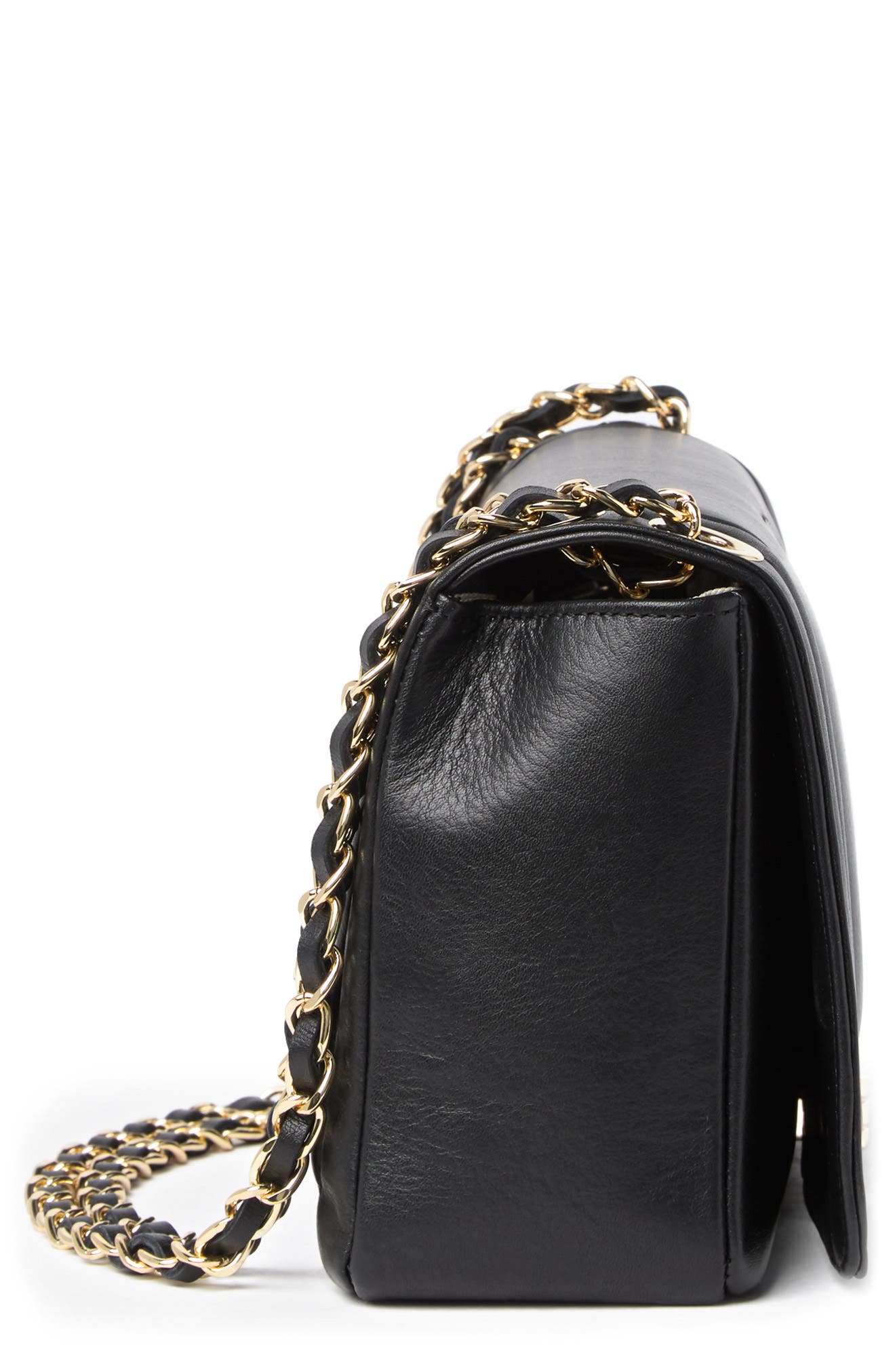 VALENTINO BY MARIO VALENTINO Alice Quilted Logo Chain Shoulder Bag ...
