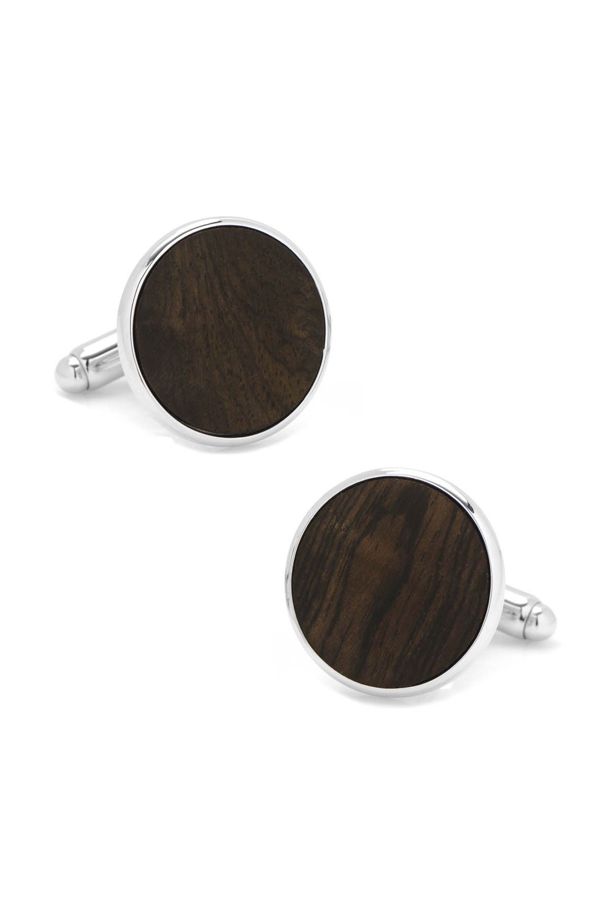 Cufflinks, Inc. Black Satin Wood Cuff Links | Nordstromrack