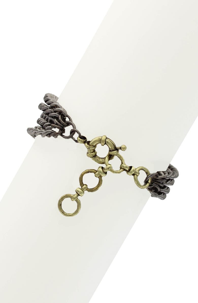 OLIVIA WELLES Mandy Crystal Chain Bracelet | Nordstromrack