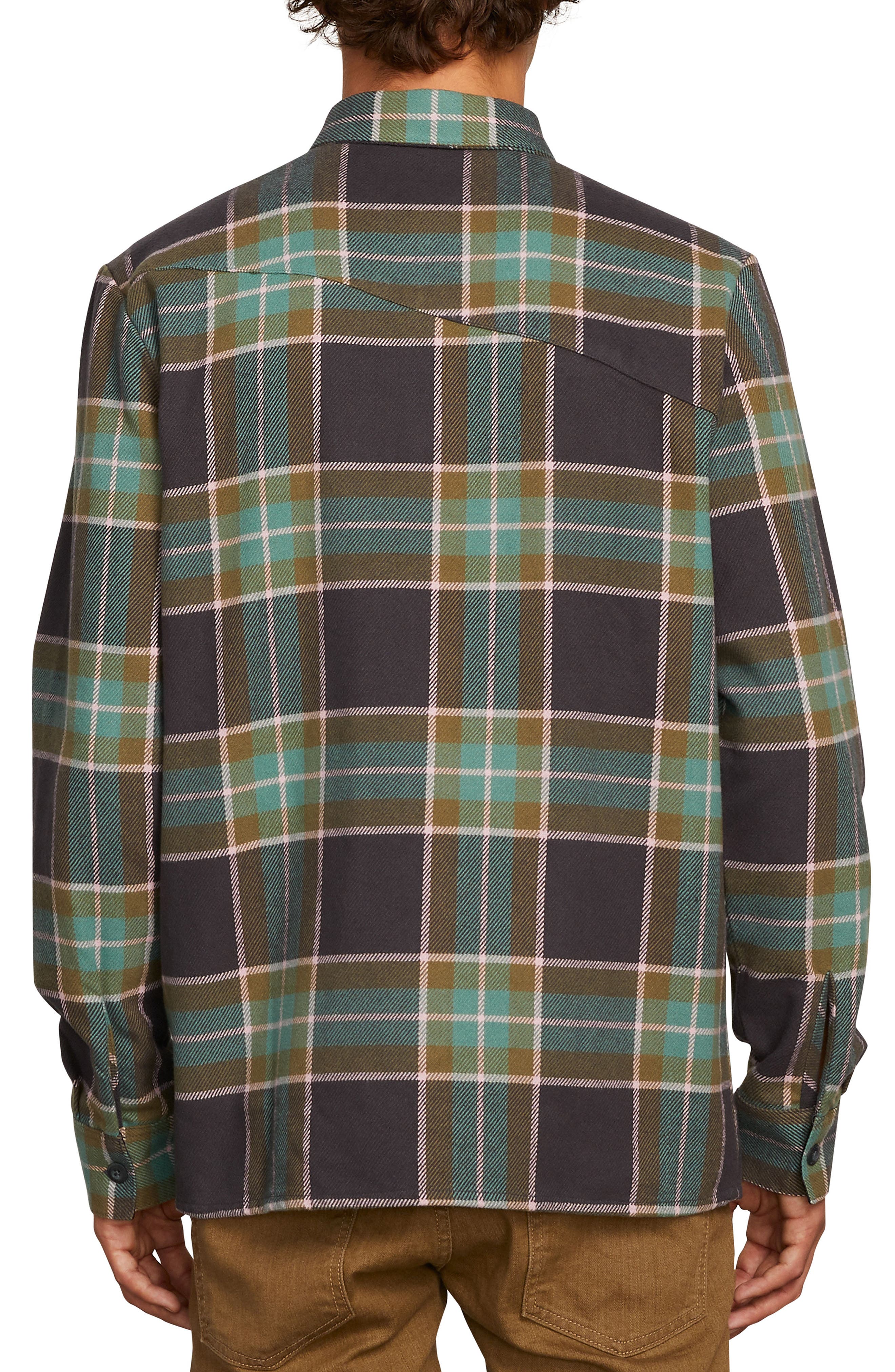 Volcom Randower Heavyweight Flannel Shirt | Nordstrom