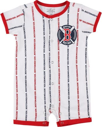 Outerstuff Newborn & Infant White Boston Red Sox Ball Hitter Romper ...