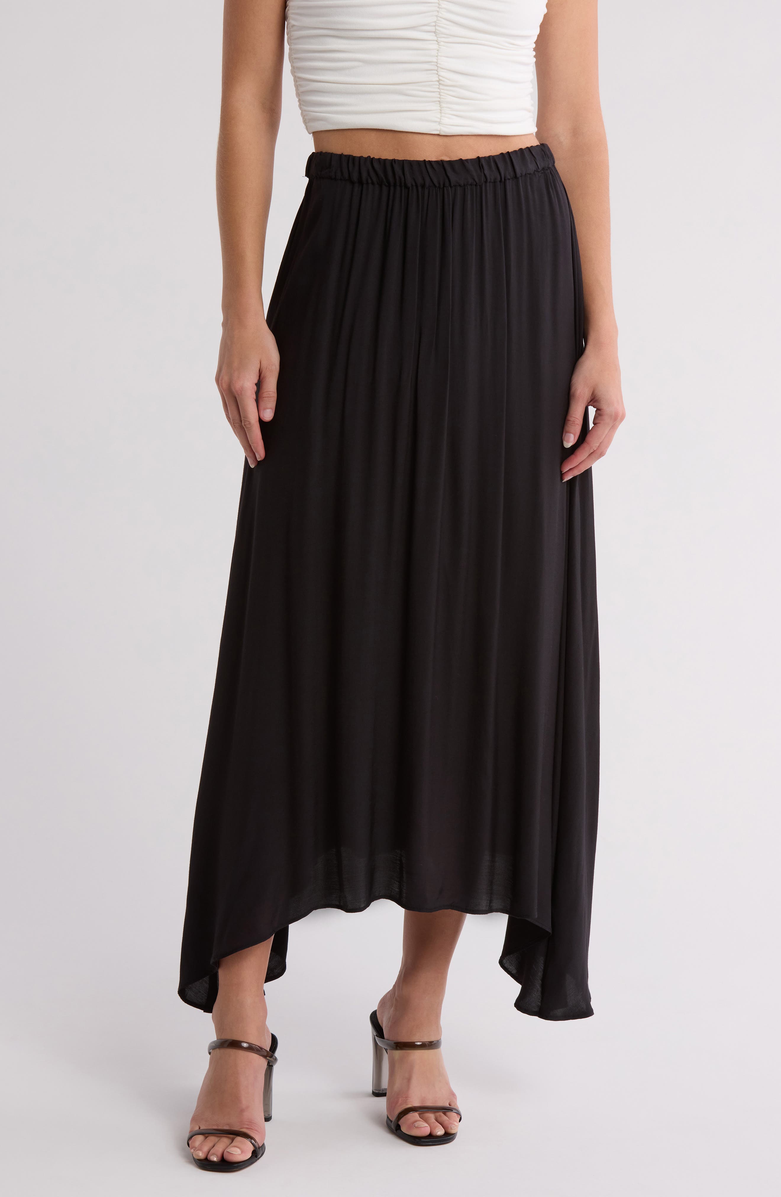 DKNY Bias Cut Midi Skirt | Nordstromrack