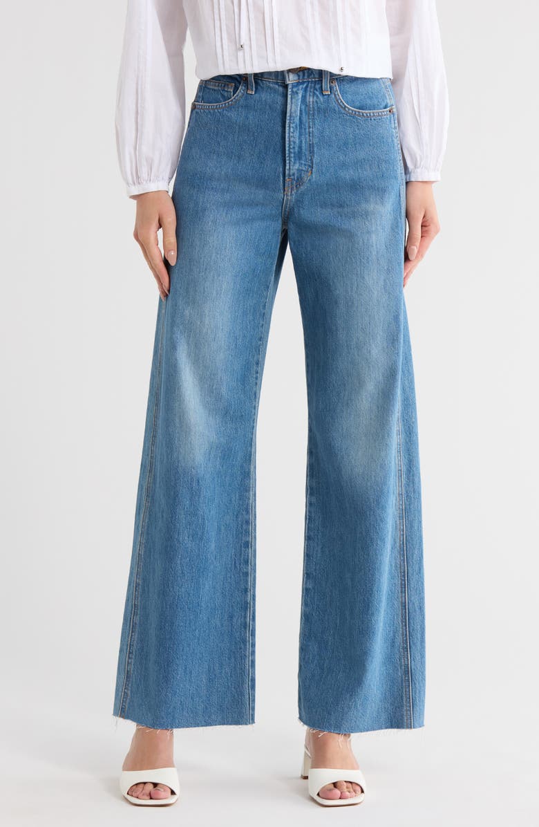 Veronica Beard Taylor Crop Wide Leg Jeans | Nordstromrack