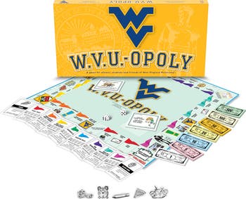 Late for the Sky West Virginia University Wvuopoly Monopoly Board Game ...