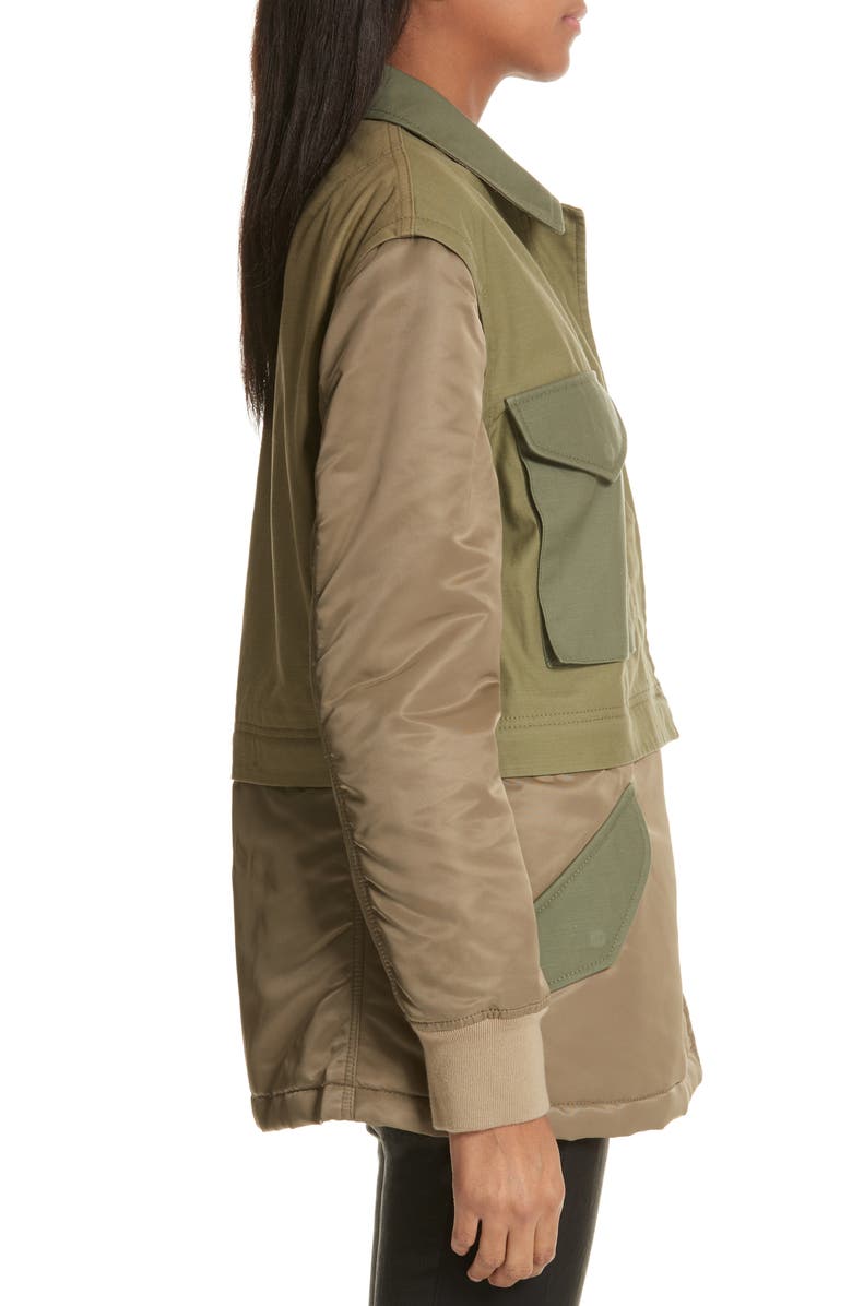 rag & bone Modular Field Convertible Cotton Jacket | Nordstrom