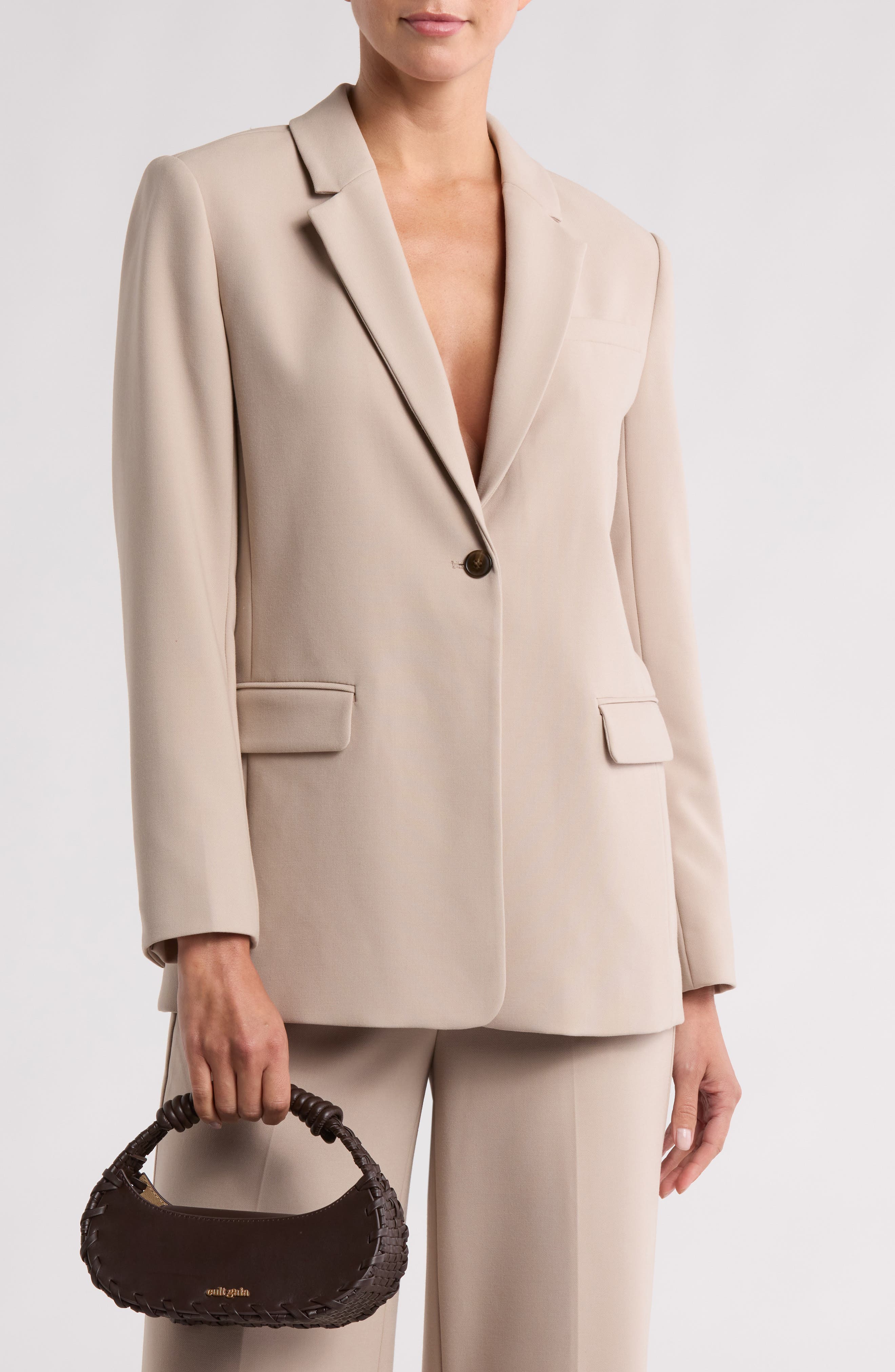 Cult Gaia Aiko Leather Top Handle Bag | Nordstromrack