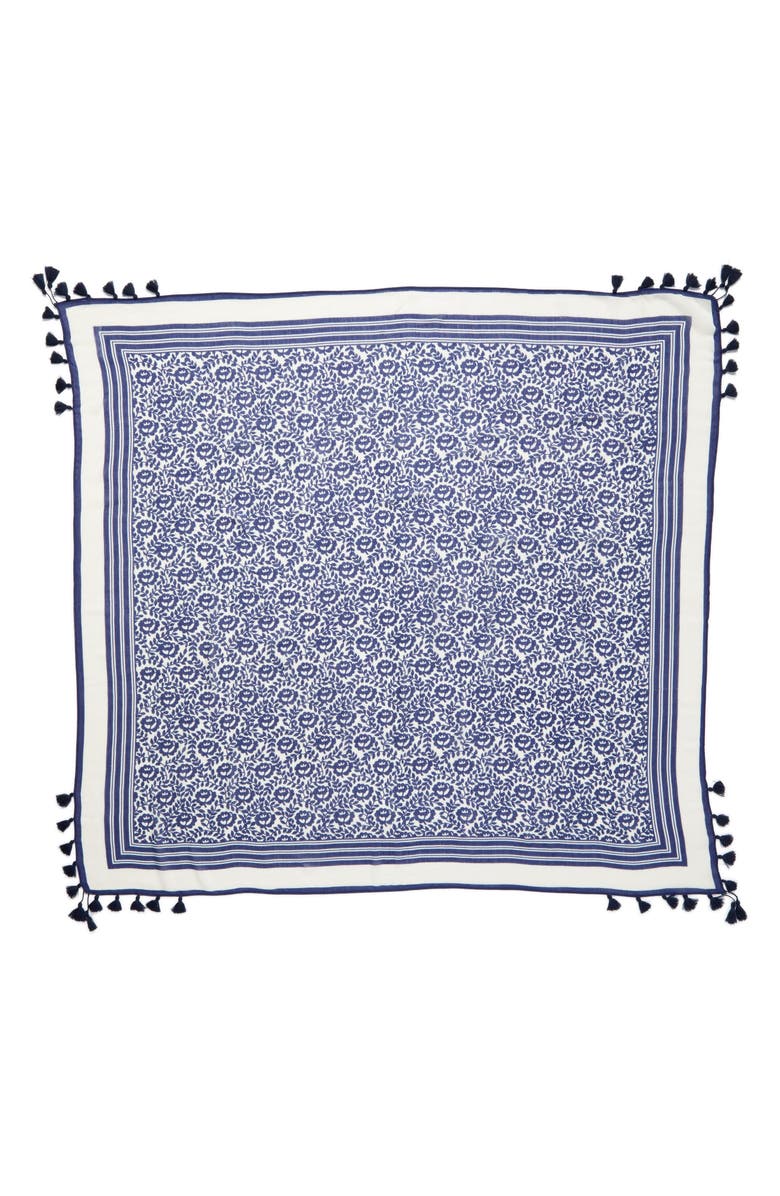 Rebecca Minkoff Floral Tassel Scarf | Nordstrom