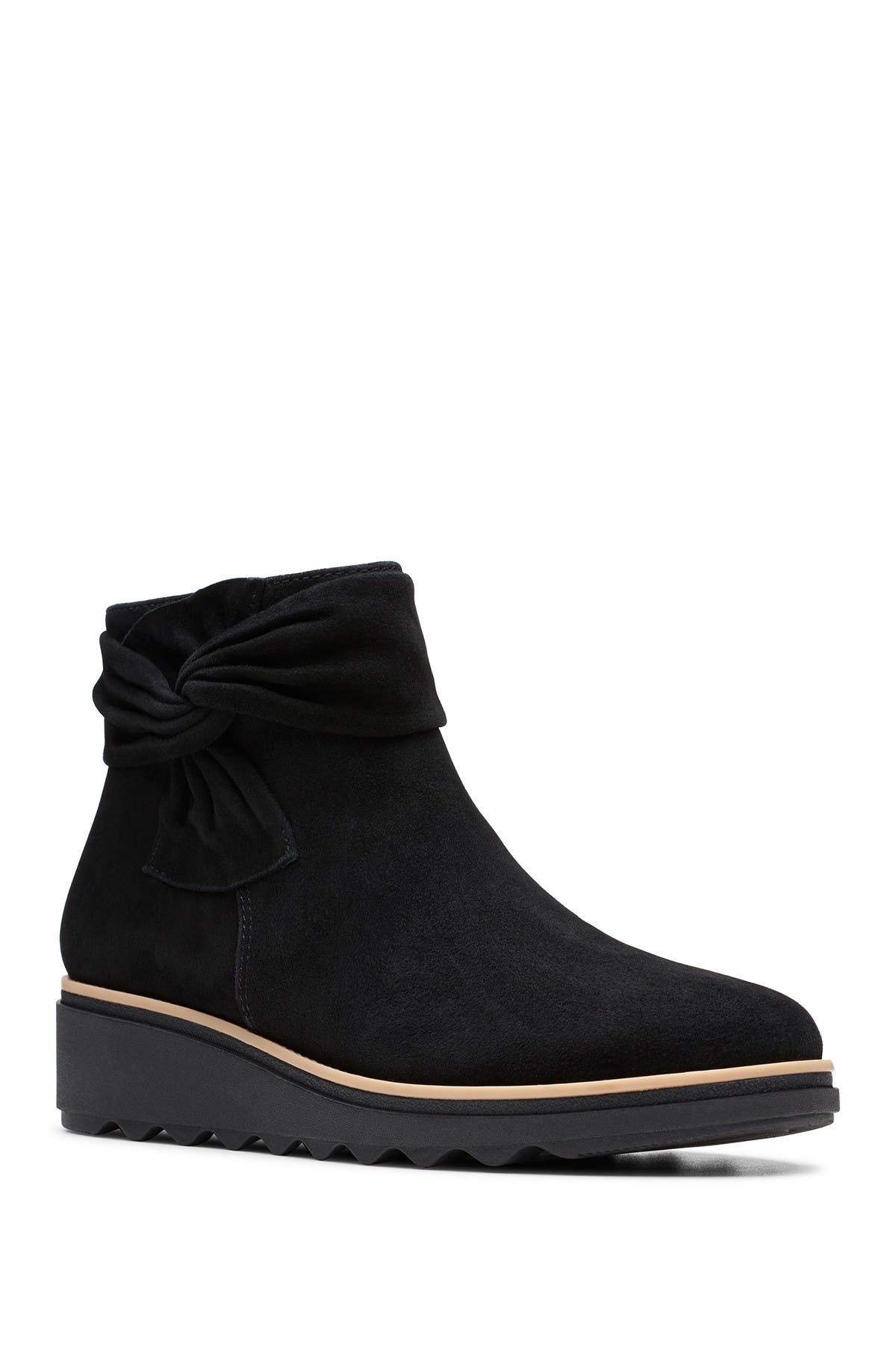 Clarks® Sharon Salon Twist Bow Bootie | Nordstromrack