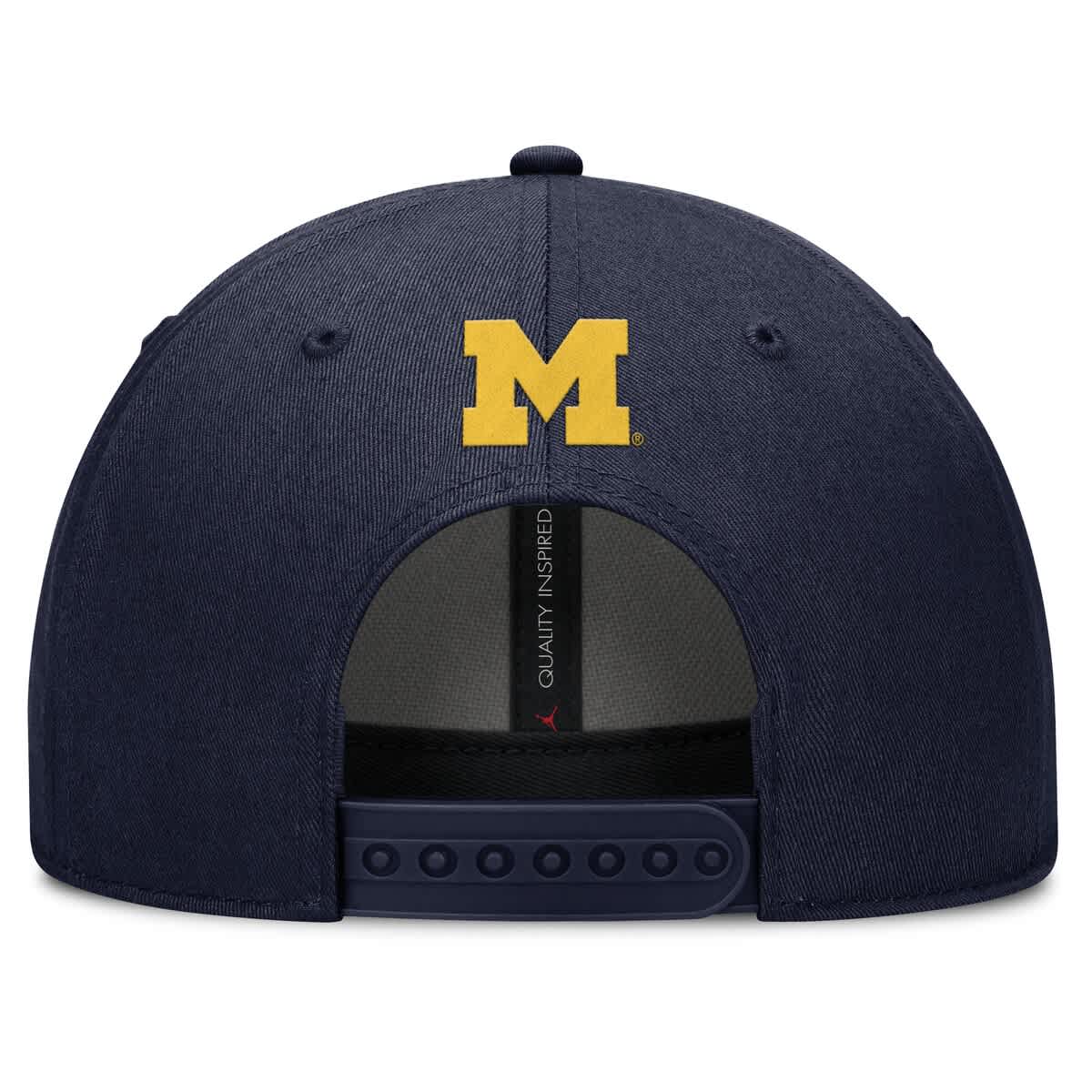 Jordan Brand Men's Jordan Brand Navy Michigan Wolverines Slanted ...