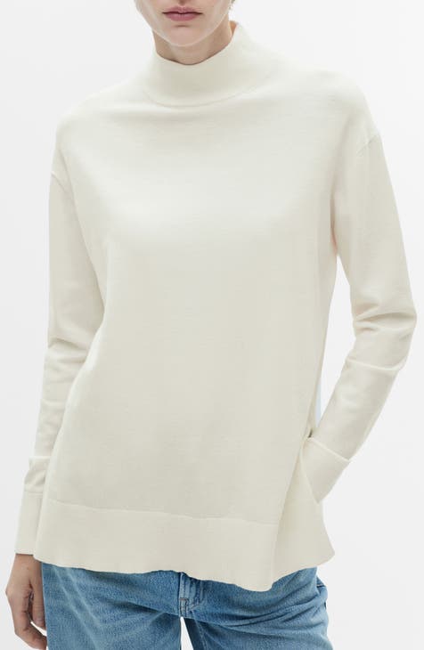 Women's Ivory Turtlenecks | Nordstrom