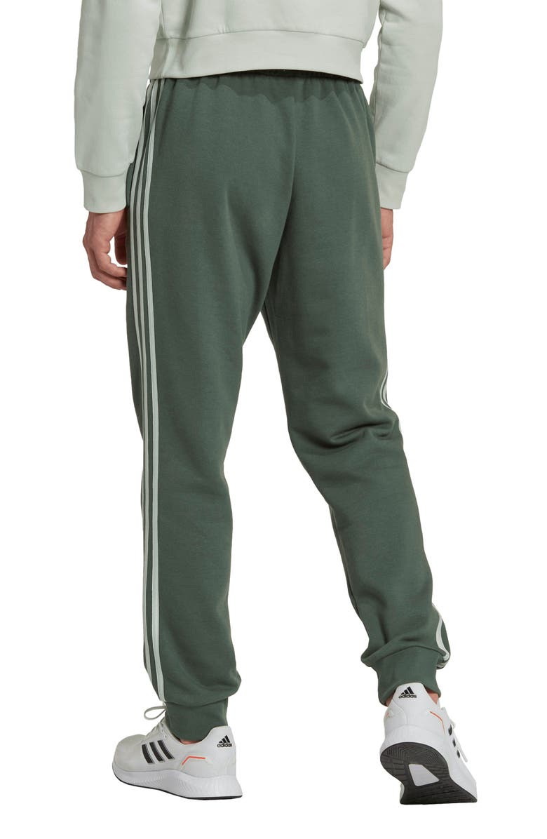 adidas Essentials French Terry Tapered-Cuff 3-Stripes Pants | Nordstromrack
