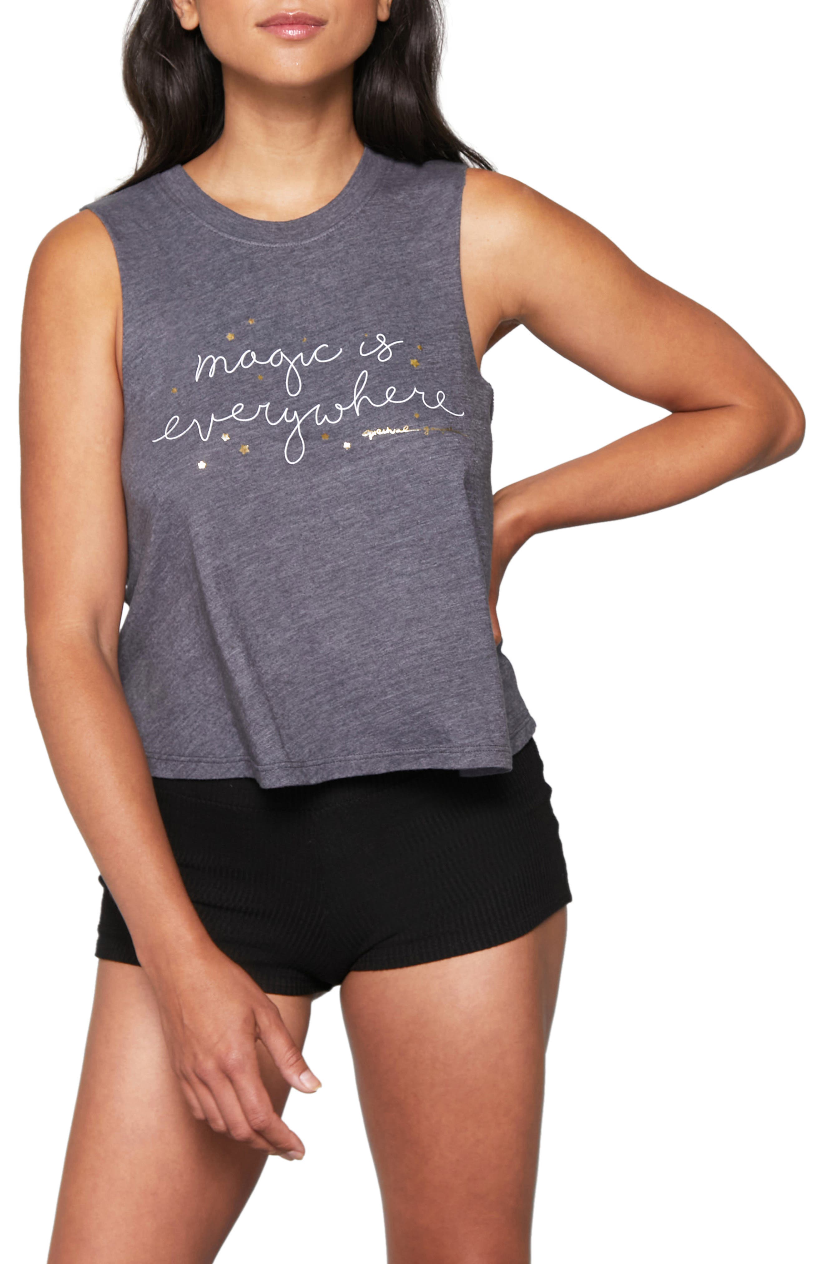 Magic Crop Graphic Tank (Women) | Nordstromrack