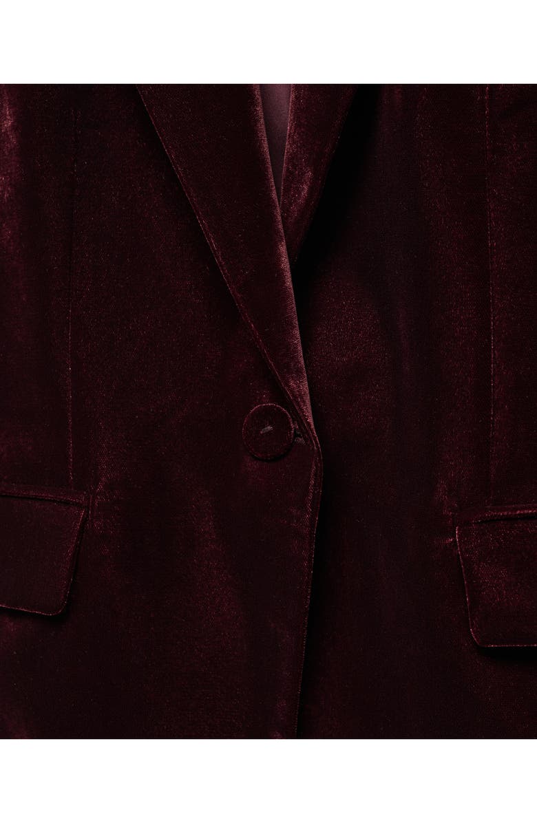 MANGO Velvet Blazer | Nordstrom