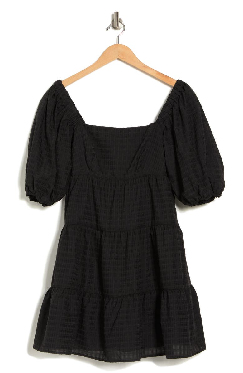 WAYF Square Neck Puff Sleeve Dress | Nordstromrack