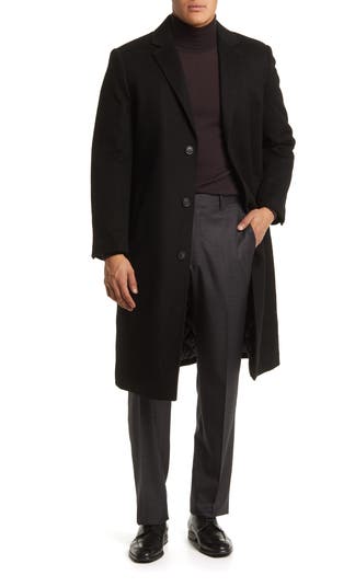 Hart Schaffner Marx Sheridan Classic Fit Wool & Cashmere Insulated ...
