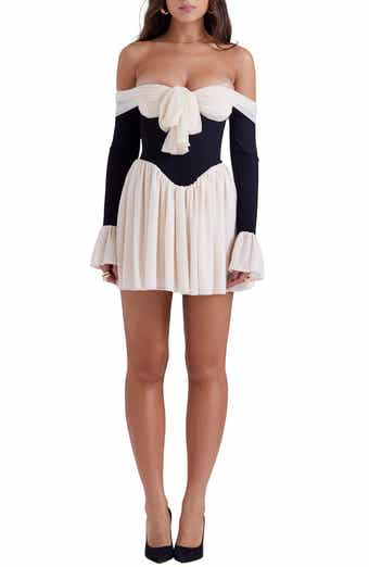 HOUSE OF CB Analissa Long Sleeve Lace Minidress | Nordstrom HOUSE OF CB Analissa Long Sleeve Lace Minidress | Nordstrom