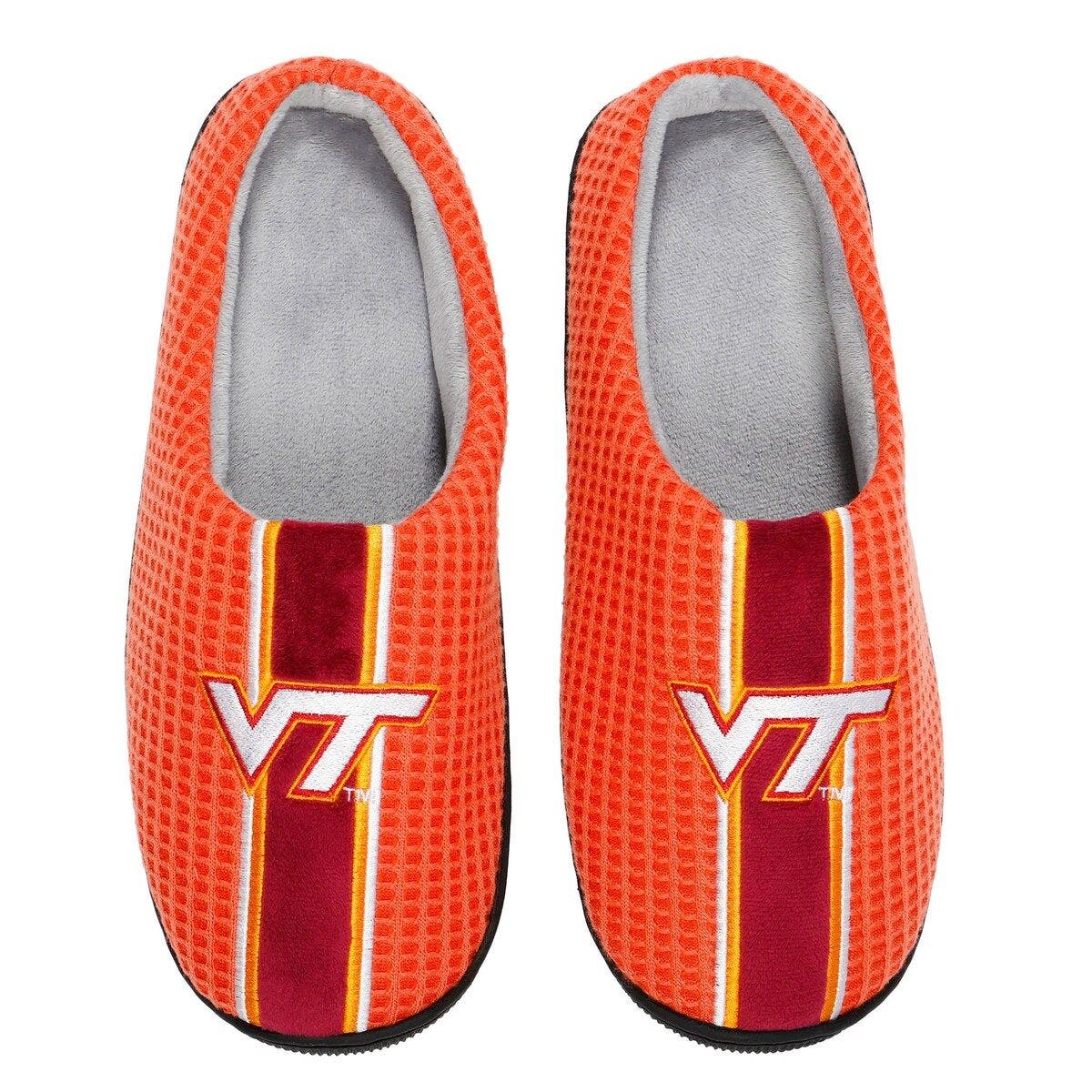 FOCO Men's FOCO Orange Virginia Tech Hokies Team Stripe Memory Foam ...