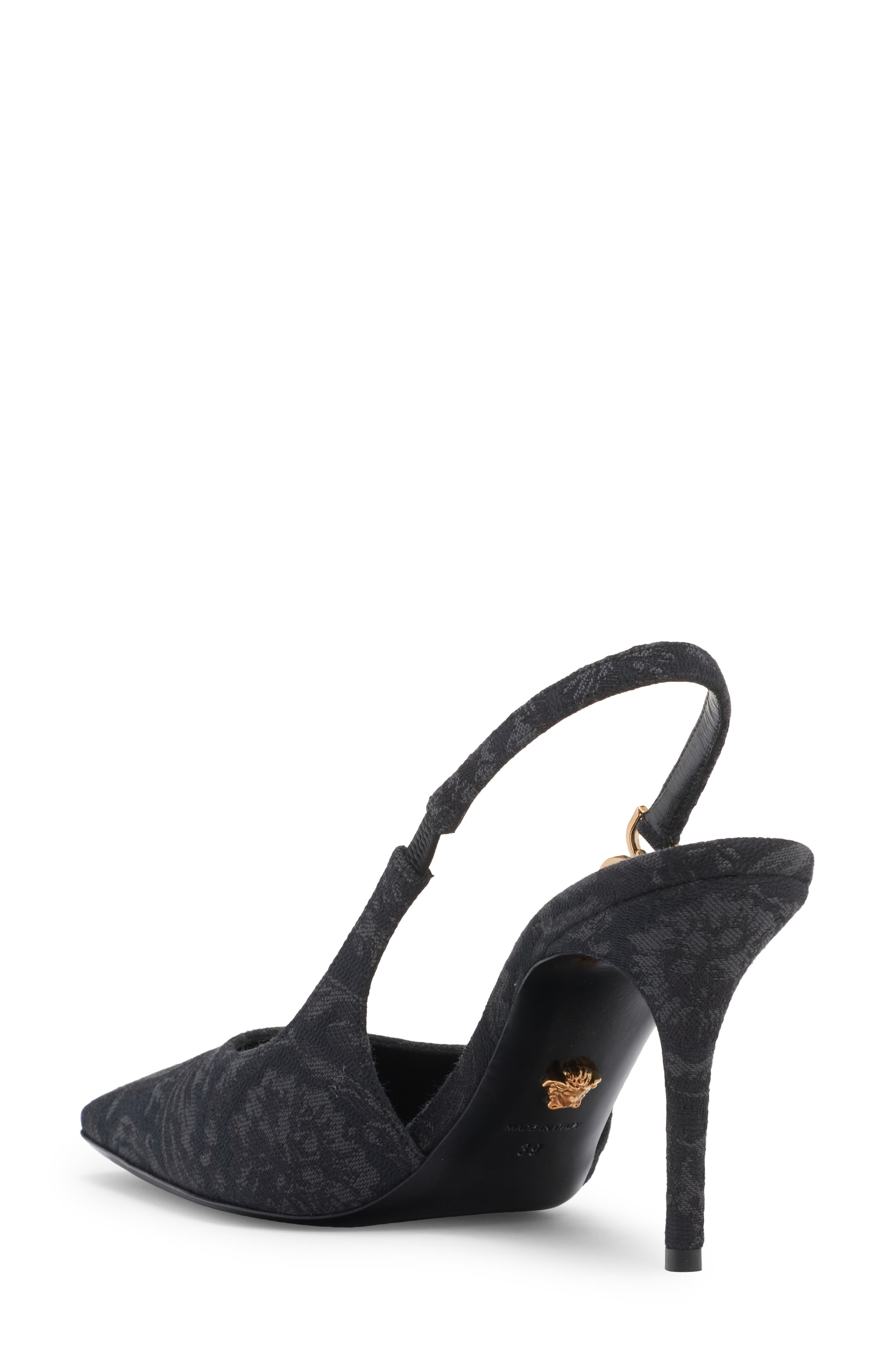 Versace Medusa '95 Jacquard Slingback Pump (Women) | Nordstromrack