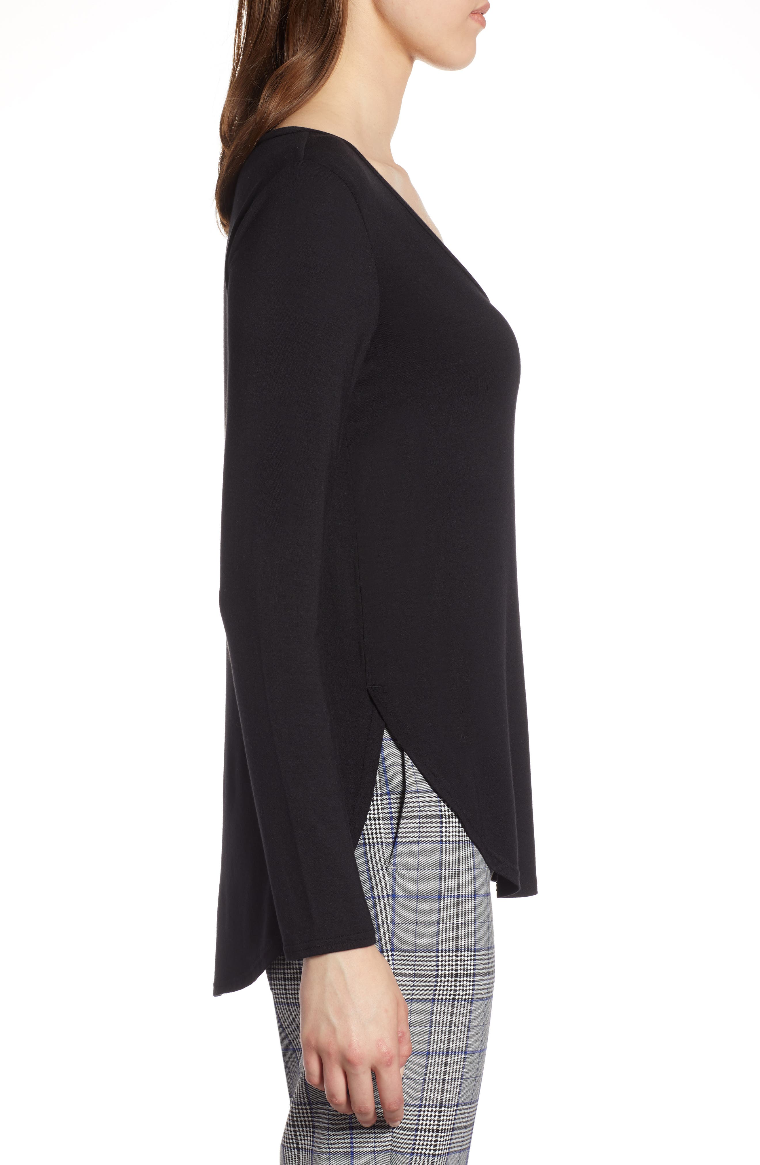 Halogen® V-Neck Tunic | Nordstrom