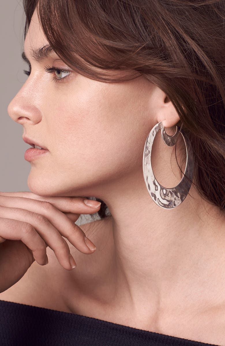 Ippolita Senso Large Oval Sterling Statement Earrings | Nordstromrack