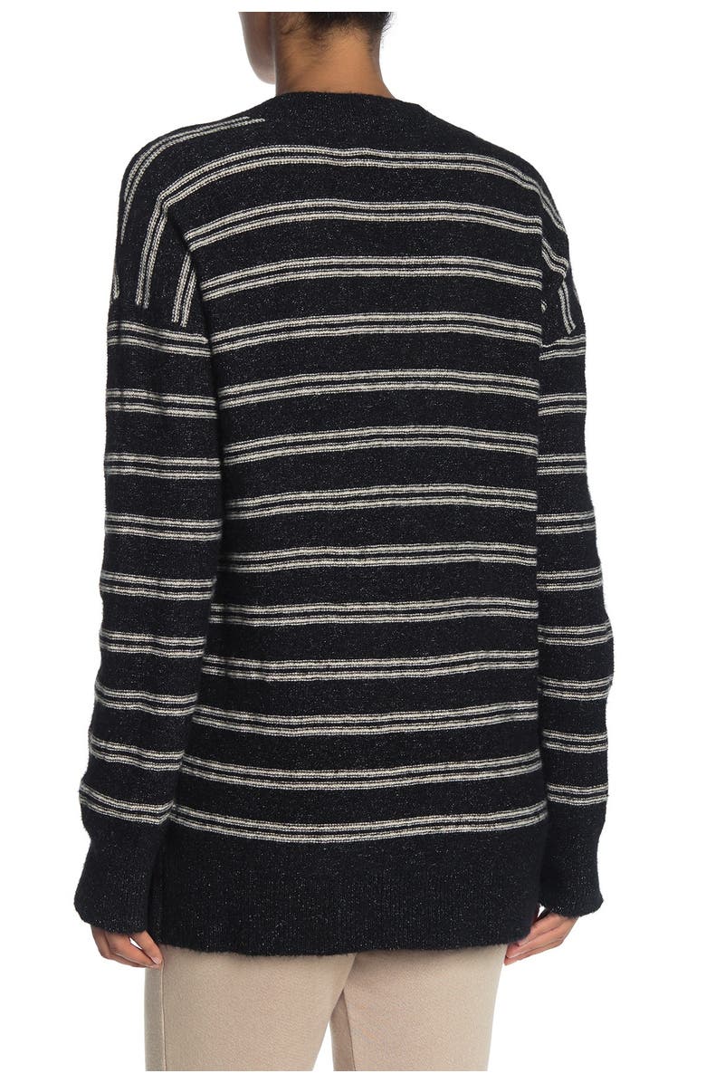 n:PHILANTHROPY Dune V-Neck Stripe Print Sweater | Nordstromrack