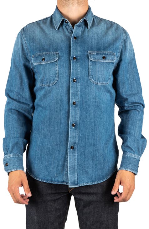 Blue Denim Shirts for Men | Nordstrom