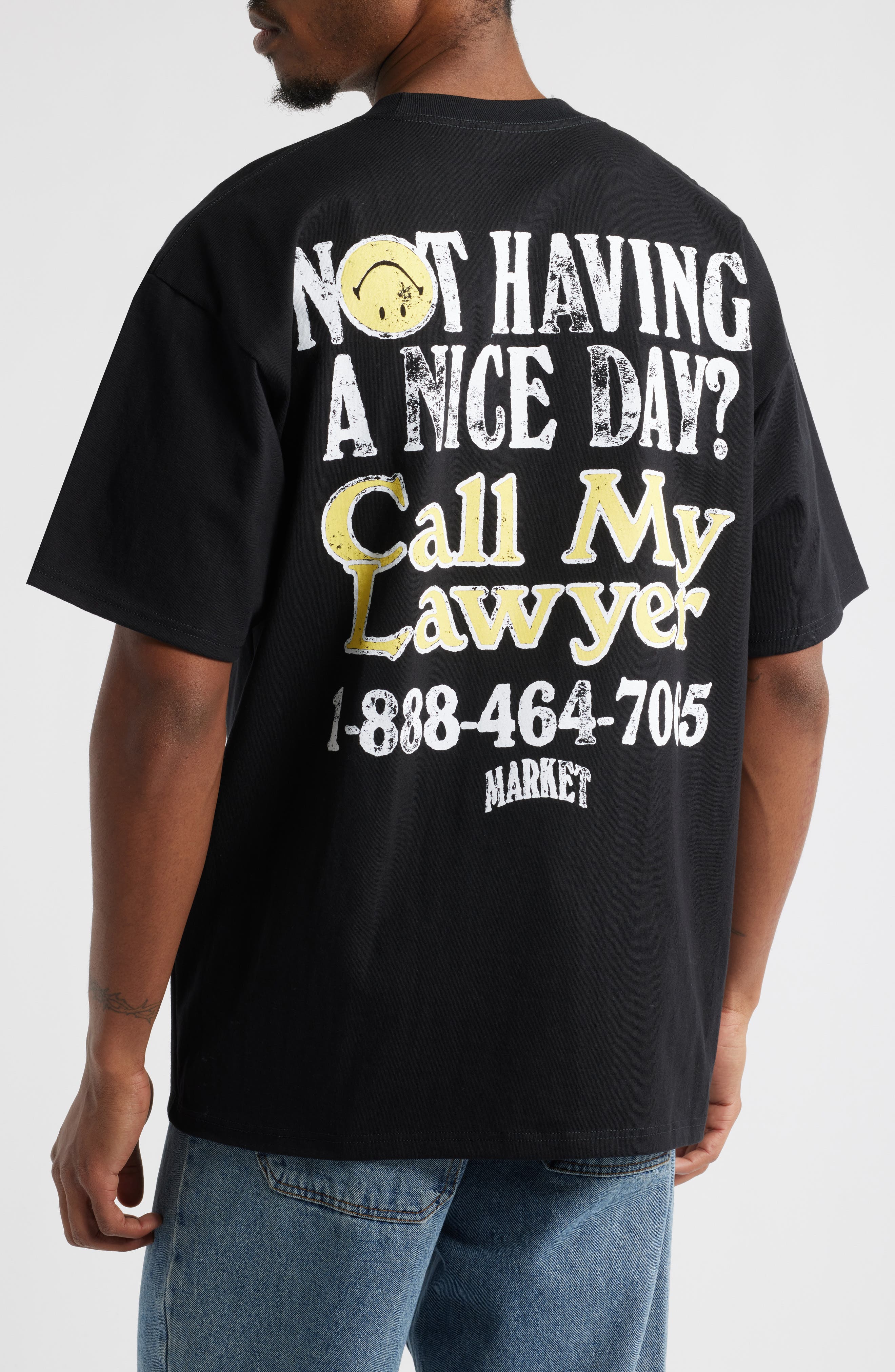 MARKET SMILEY® Bad Day Graphic T-Shirt | Nordstromrack