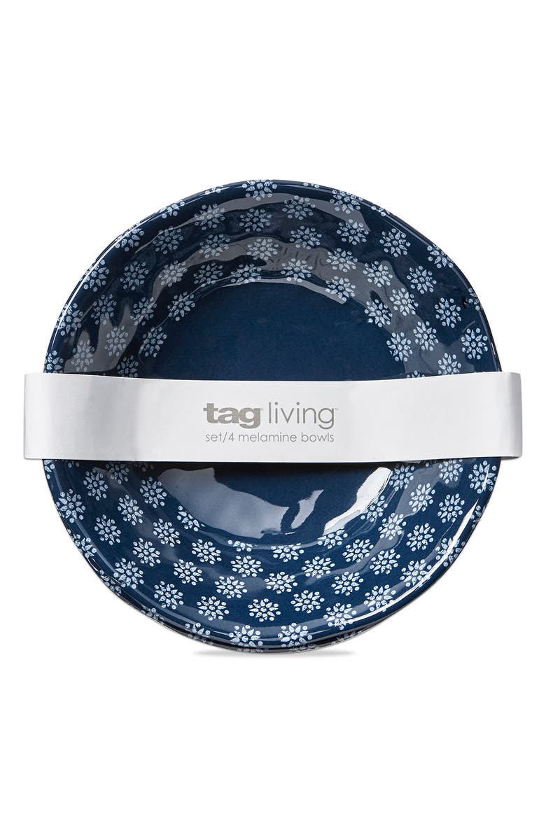 tag Haisley Set of 4 Melamine Bowls | Nordstromrack