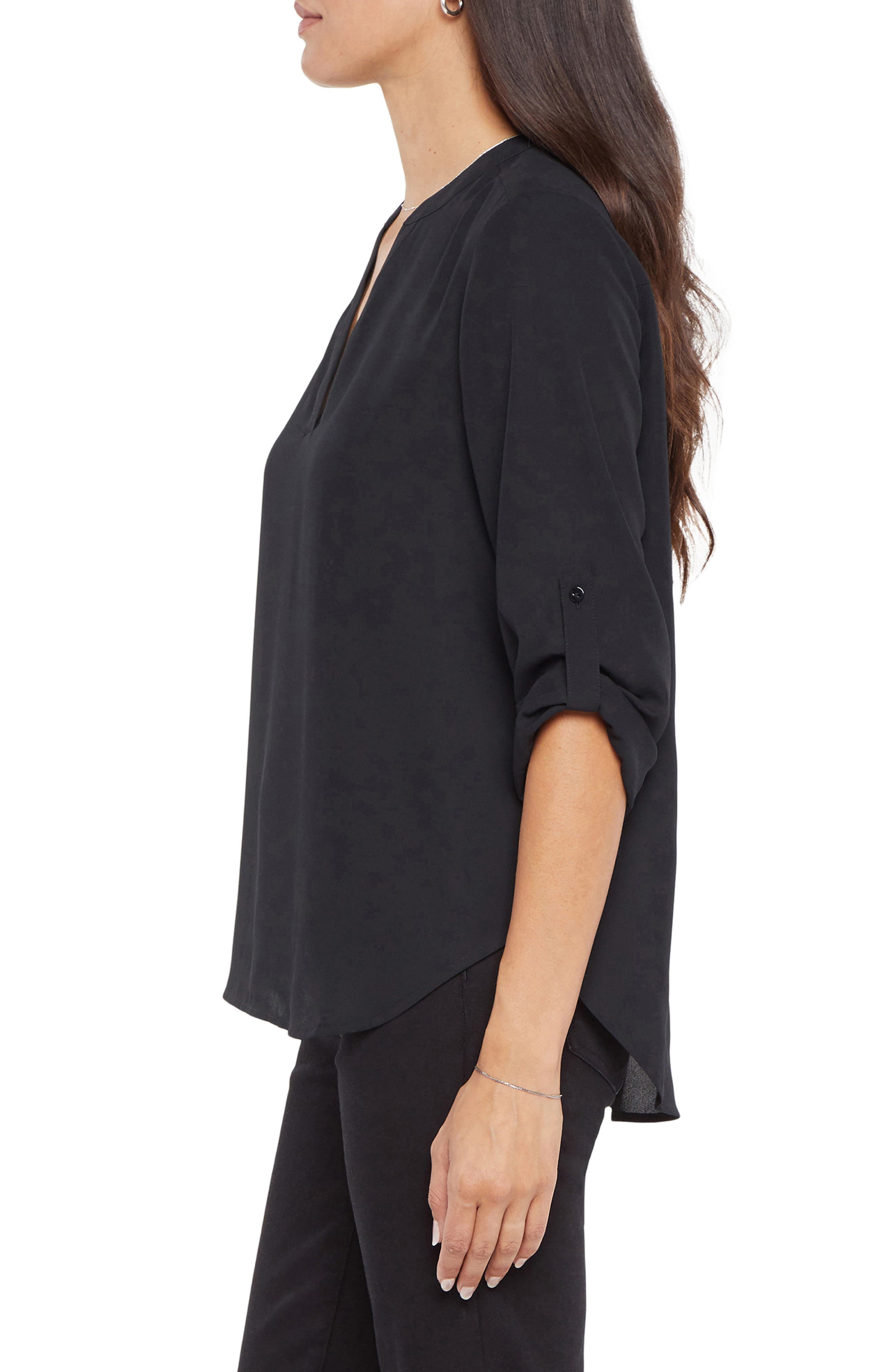NYDJ Three-Quarter Sleeve Henley | Nordstromrack