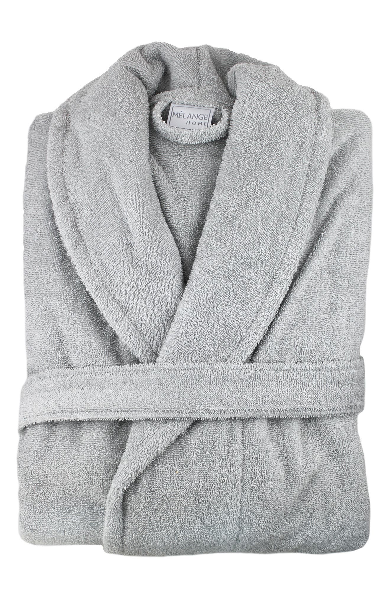 MELANGE HOME Turkish Cotton Haute Monde Bathrobe | Nordstromrack