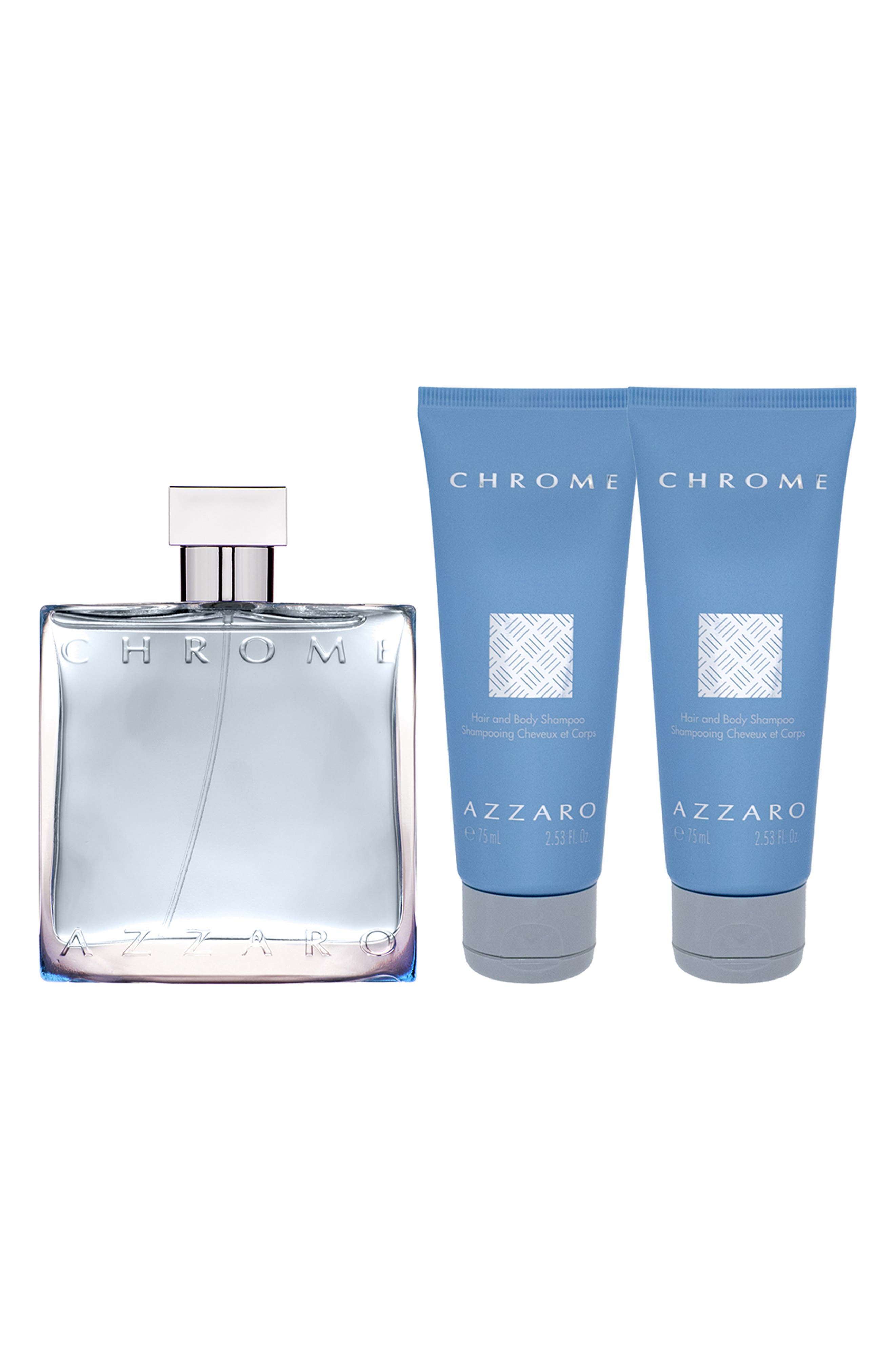 AZZARO Chrome 3-Piece Fragrance Set | Nordstromrack