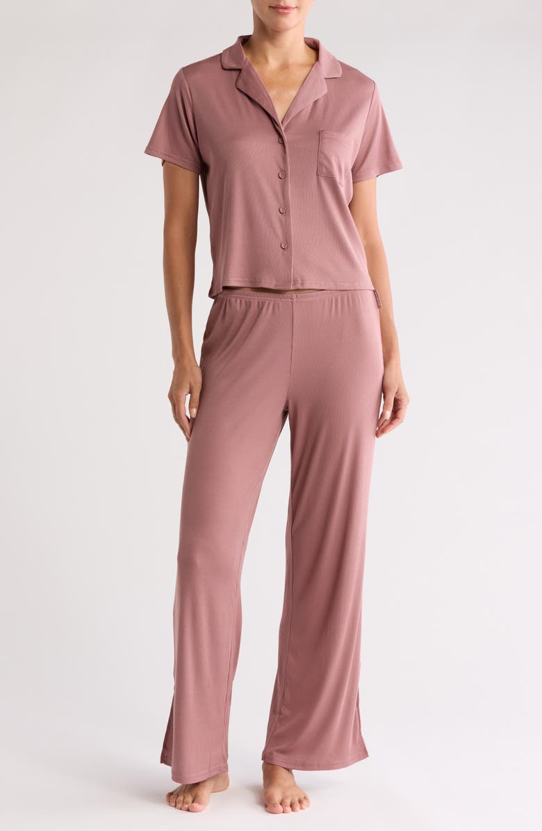Danskin Notch Collar Pajamas | Nordstromrack