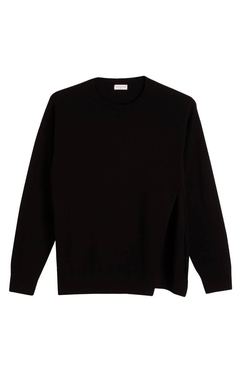 Dries Van Noten Nevermind Side Slit Cashmere Sweater | Nordstromrack