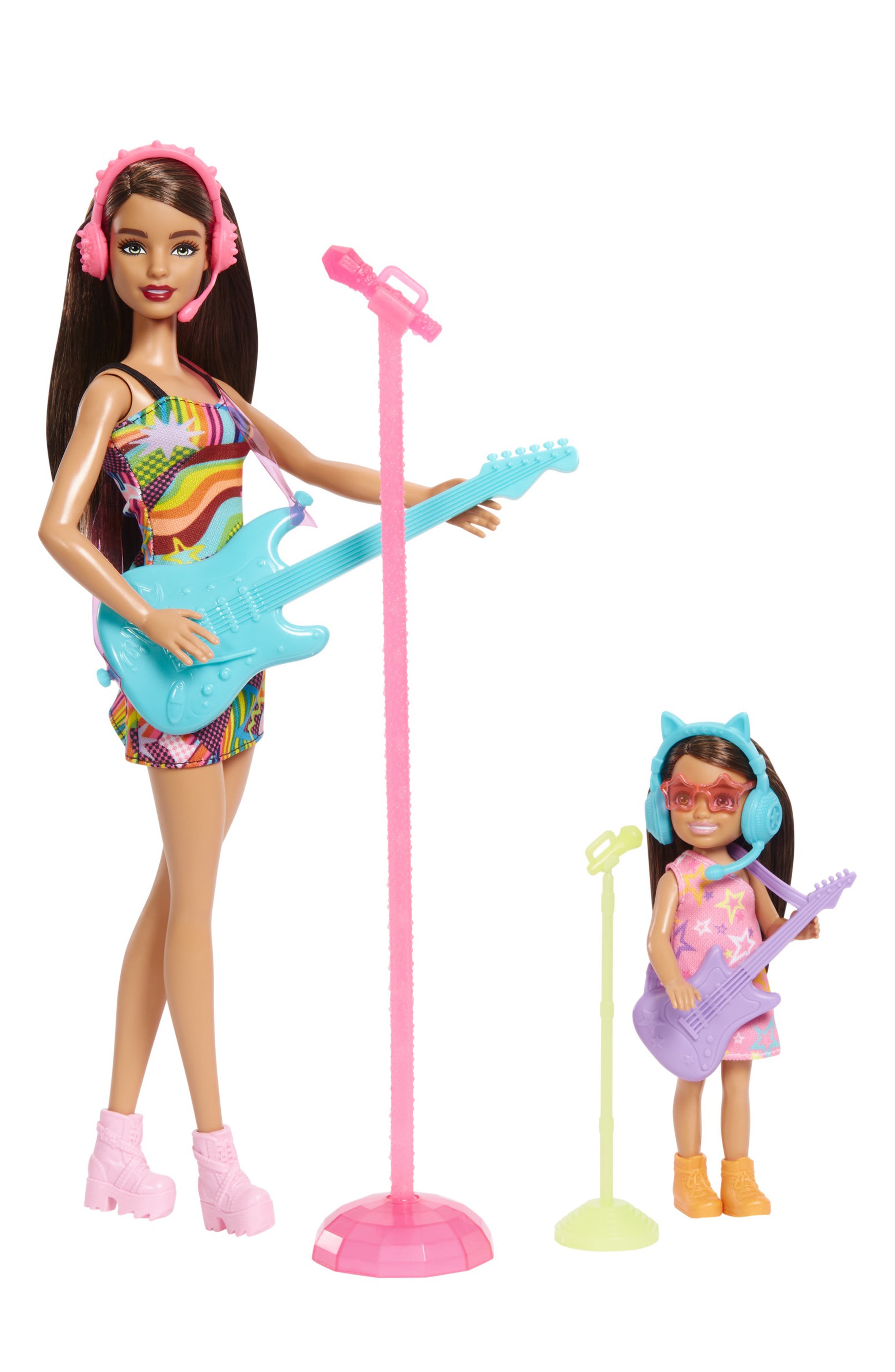 Mattel Barbie® & Chelsea® Pop Star Sisters Doll Playset | Nordstrom