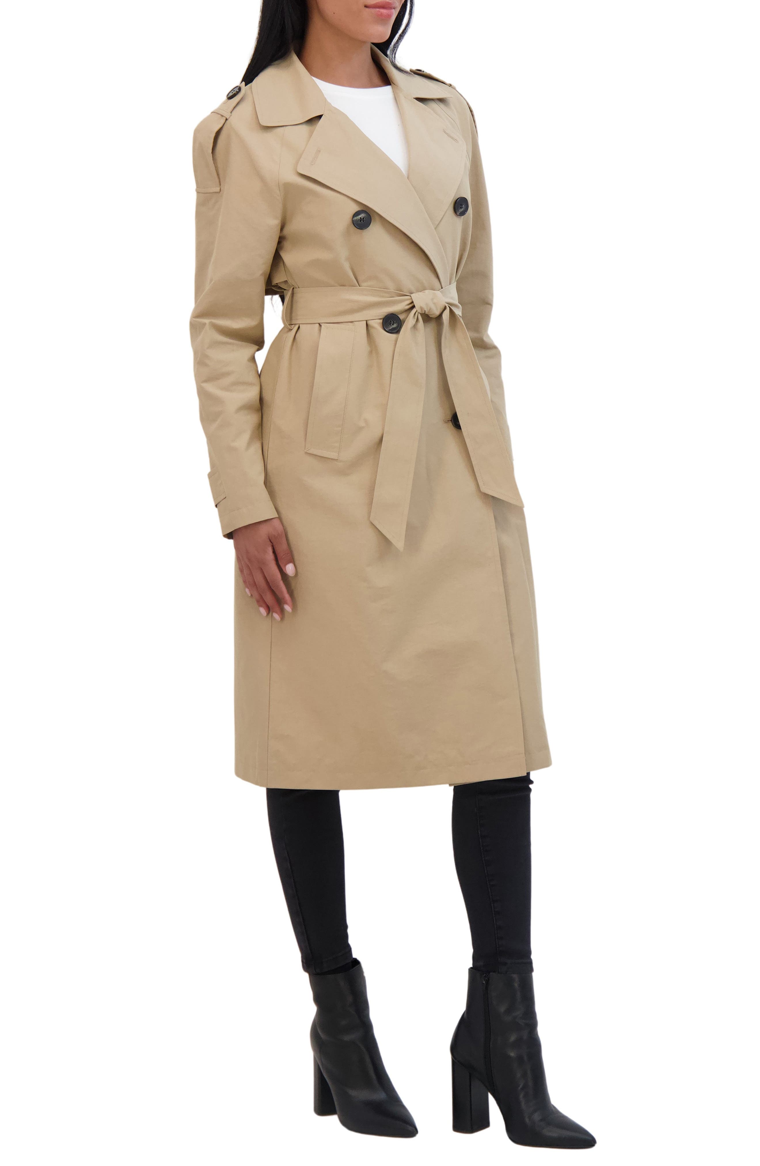 Sebby Double Breast Trench Coat | Nordstromrack