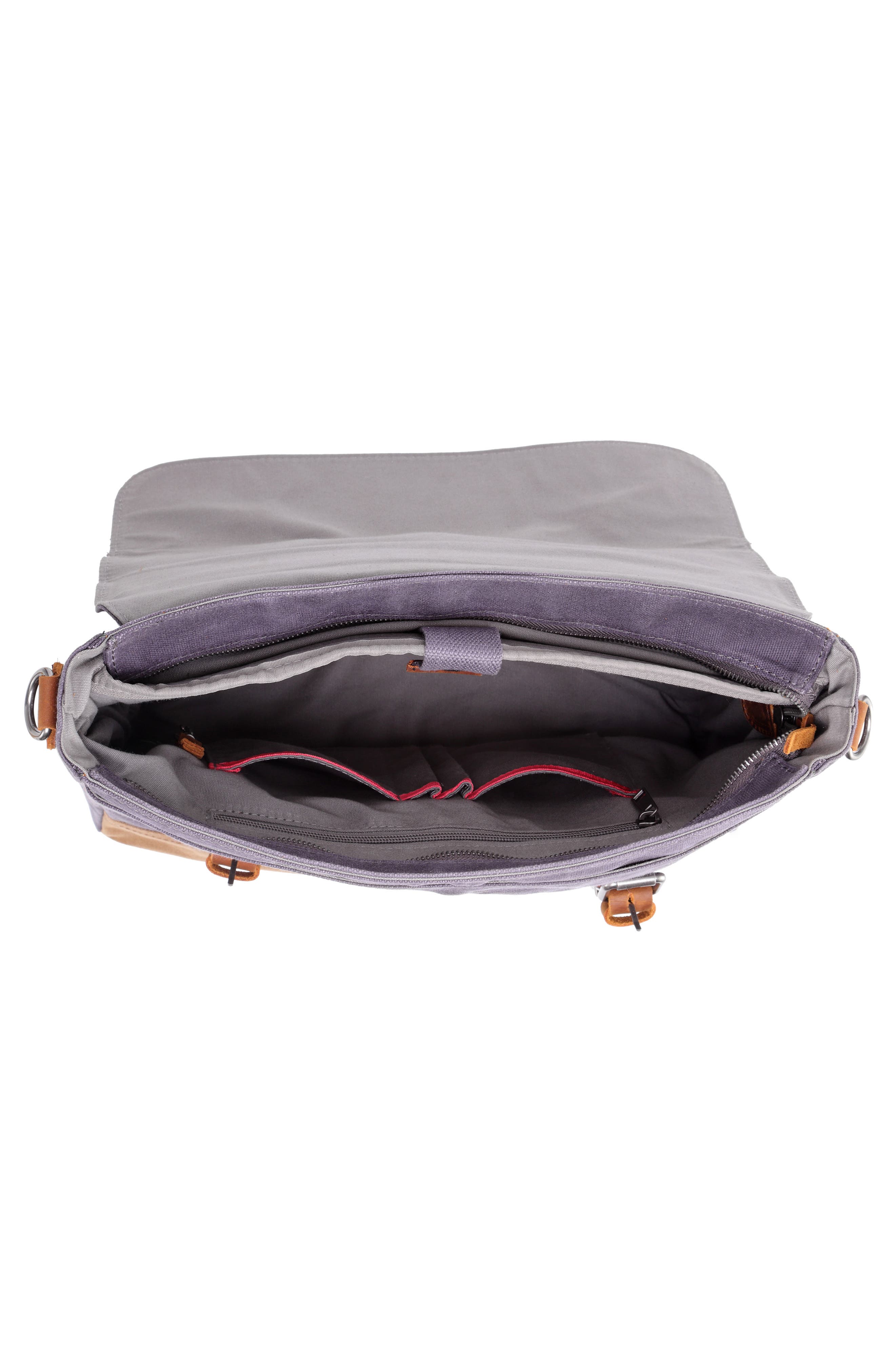 THE SAME DIRECTION Stone Creek Waxed Canvas Messenger Bag | Nordstromrack