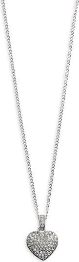 Judith Jack Reversible Pavé Heart Pendant Necklace | Nordstrom