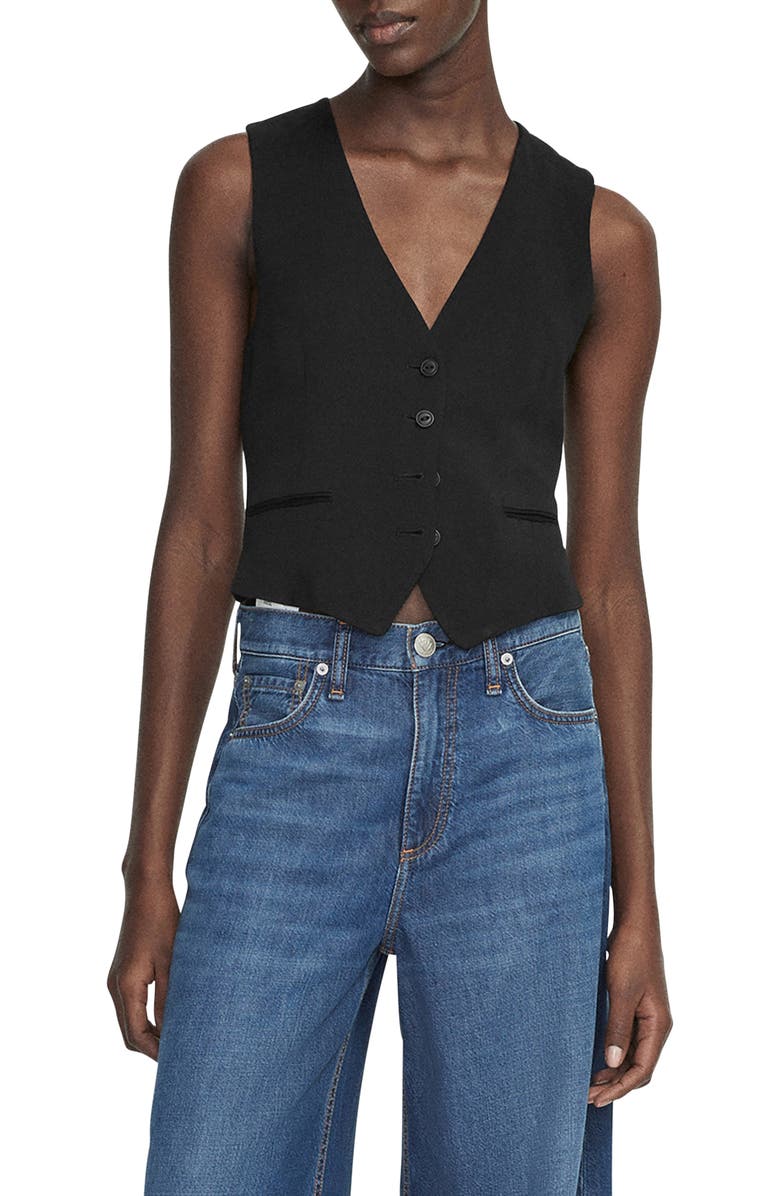 rag & bone Priya Crepe Vest | Nordstromrack