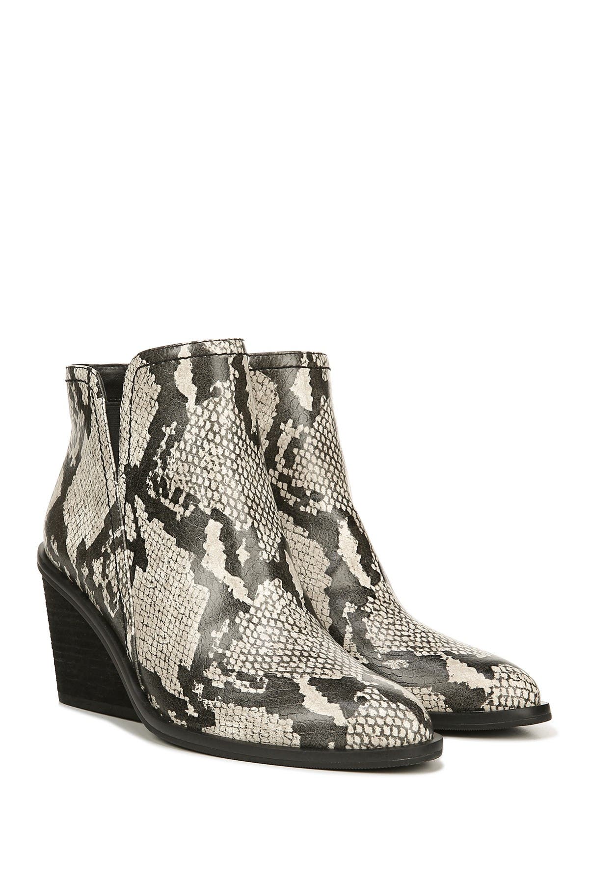 Dr. Scholl's Morgan Embossed Snake Skin Print Wedge Bootie | Nordstromrack