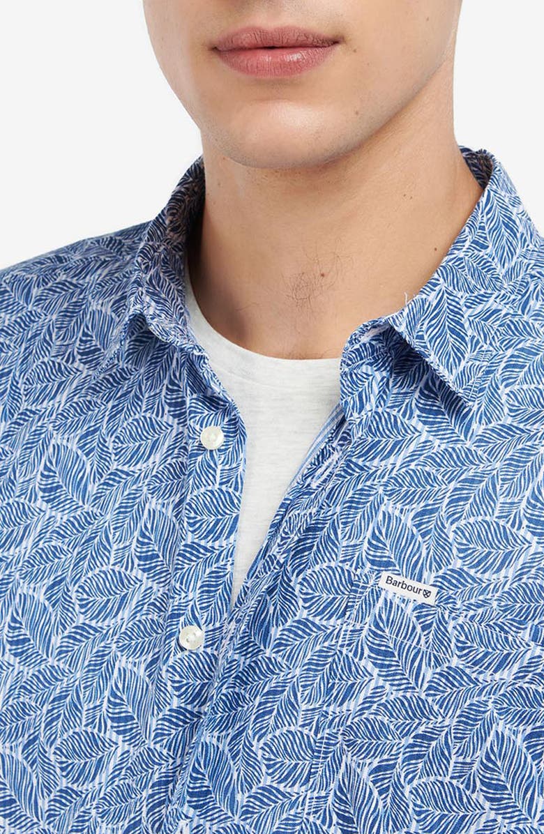Barbour Cromer Short Sleeve Cotton Button-Up Shirt | Nordstromrack