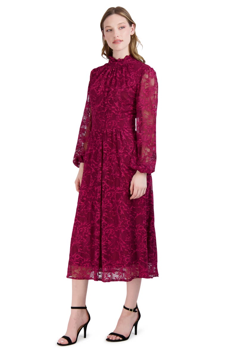 Julia Jordan Long Sleeve Lace Cocktail Dress | Nordstromrack