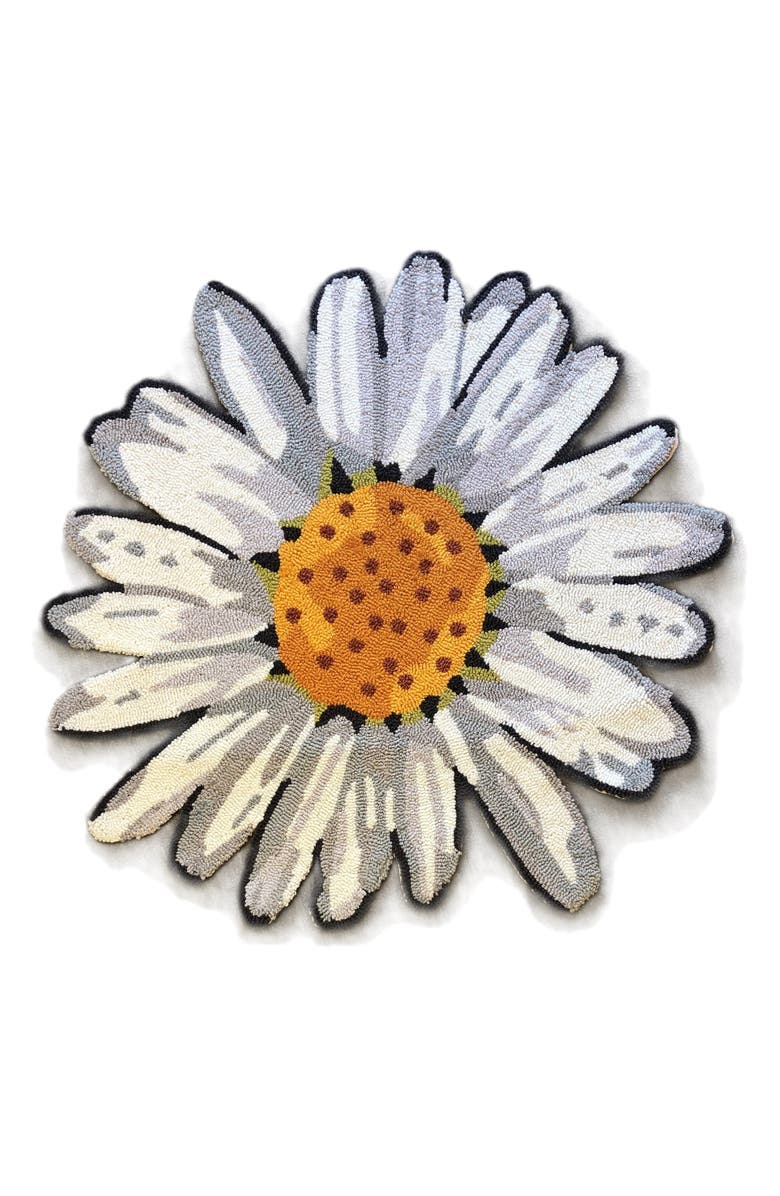 R16 HOME Happy Daisy Round Doormat | Nordstromrack