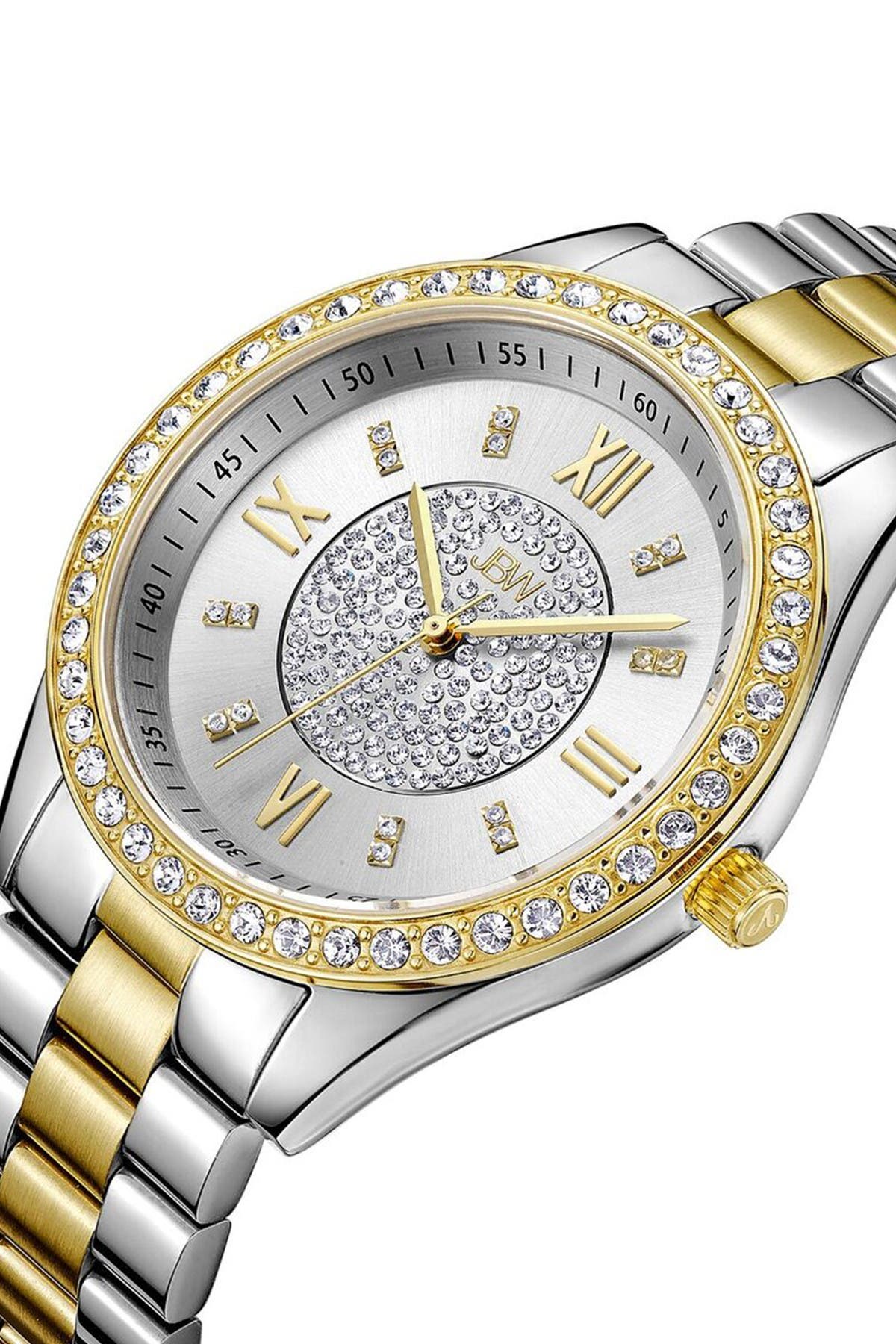 JBW Mondrian Diamond Bracelet Watch, 37mm | Nordstromrack
