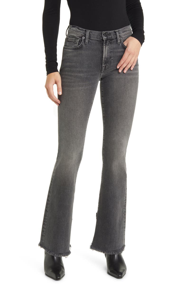 7 For All Mankind Tailorless Ultrahigh Waist Bootcut Jeans | Nordstromrack