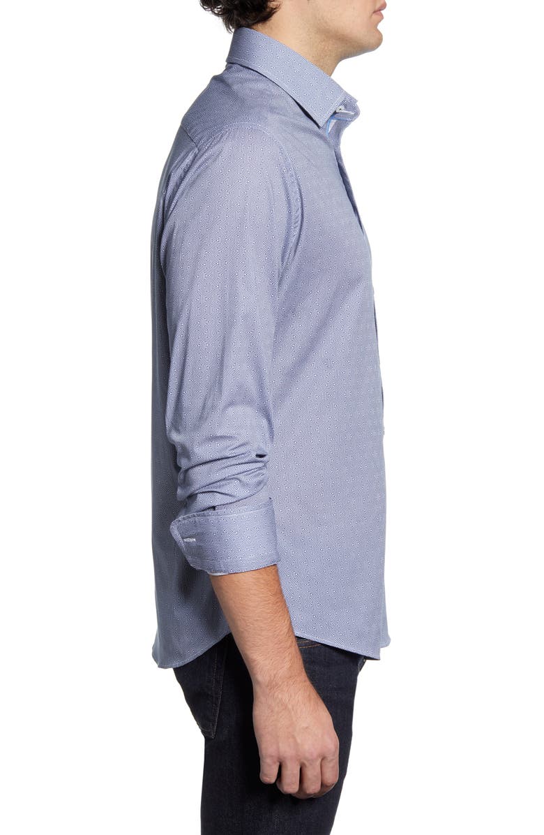 Stone Rose Slim Fit Button-Up Performance Shirt | Nordstromrack