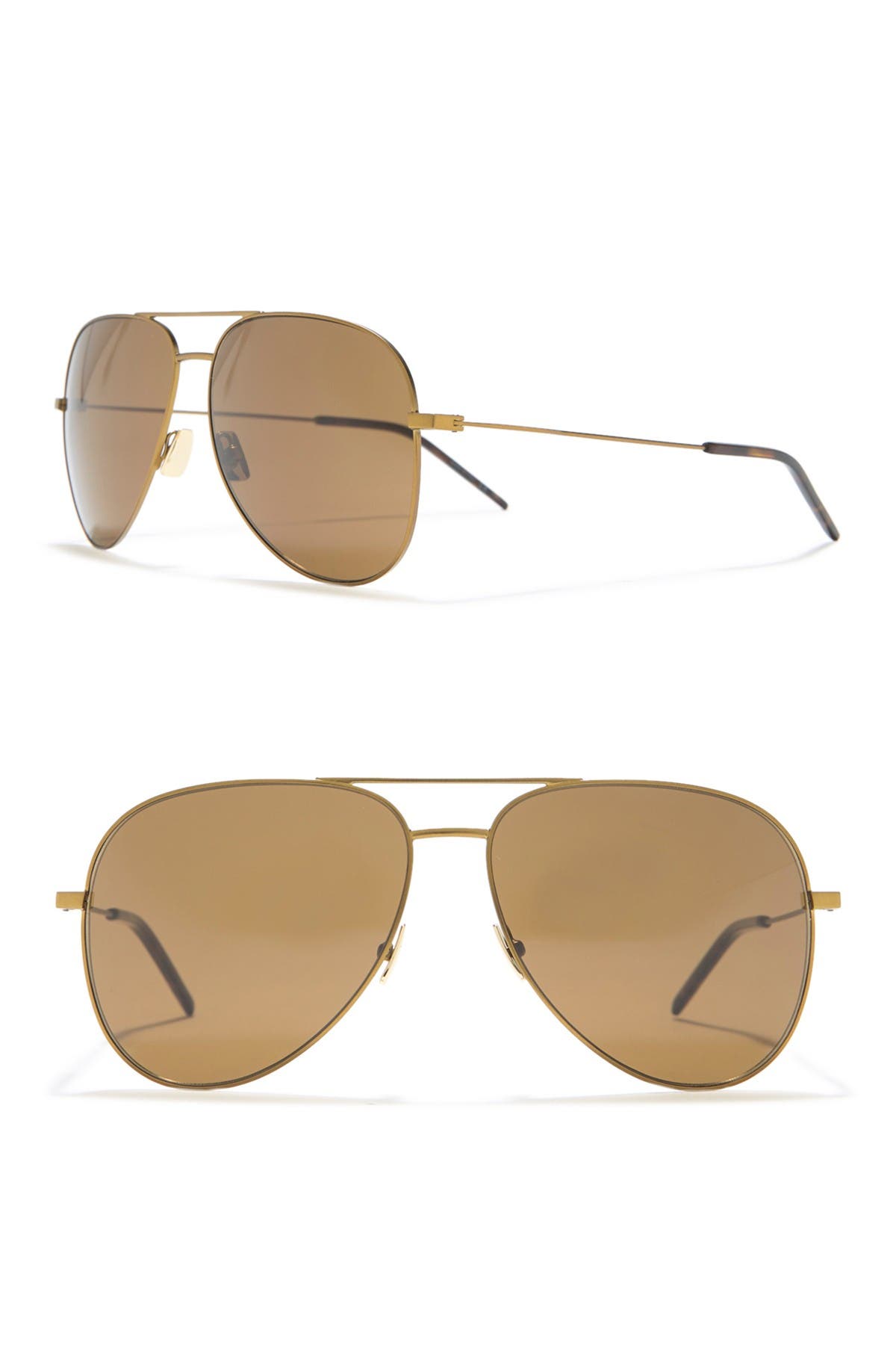 Saint Laurent 61mm Aviator Sunglasses | Nordstromrack