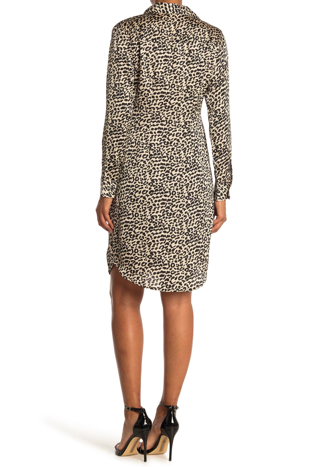 Lovestitch Twist Front Animal Print Dress | Nordstromrack